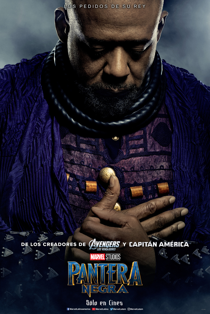 [Galería] Pantera Negra lanza los pósters de sus personajes