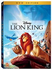 DVD Edición especial de El Rey León
