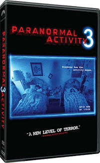 DVD disponible de Actividad Paranormal 3