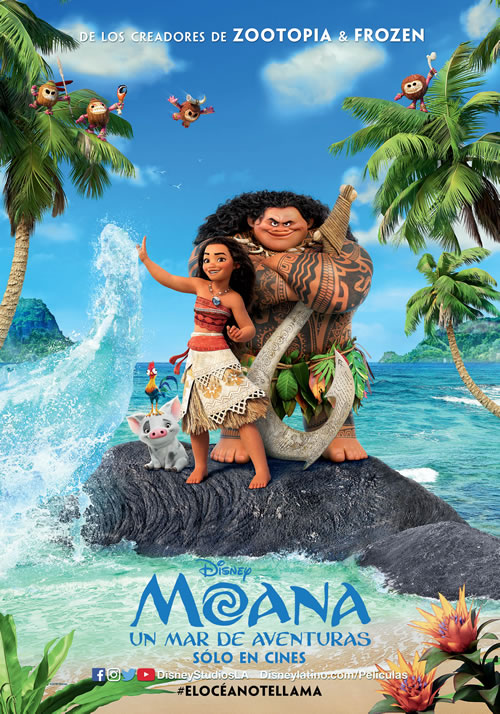Reseña Moana: Un mar de aventuras, comedia animada de Disney
