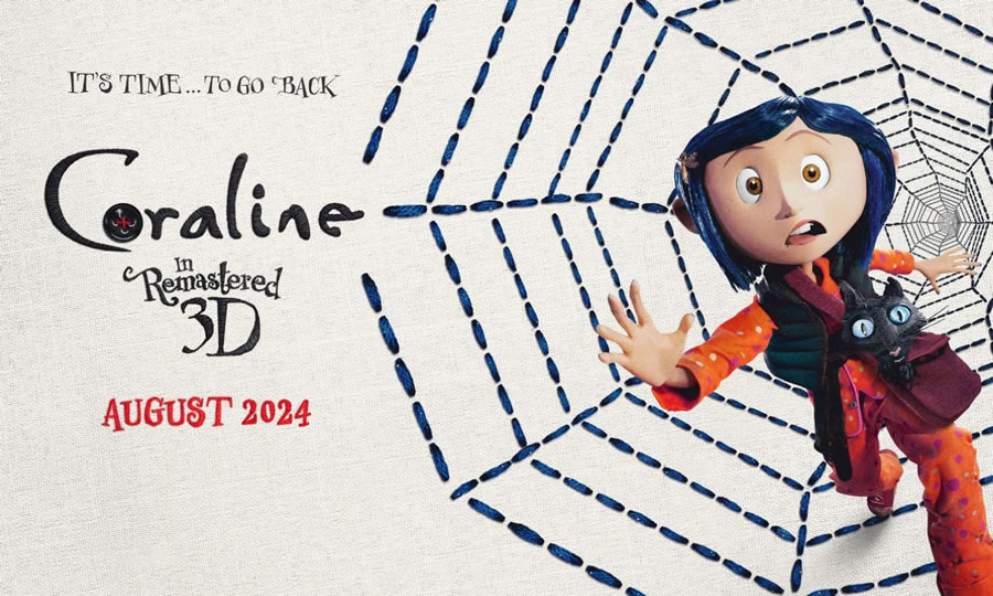 "Coraline" vuelve a las salas de cine del mundo a 15 años de su estreno